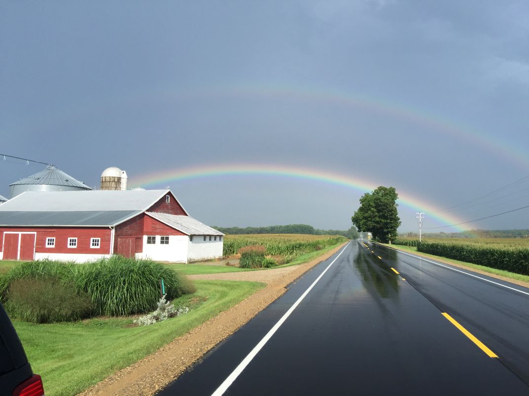 Double Rainbow in Cass County Michigan | Smithsonian Photo Contest ...