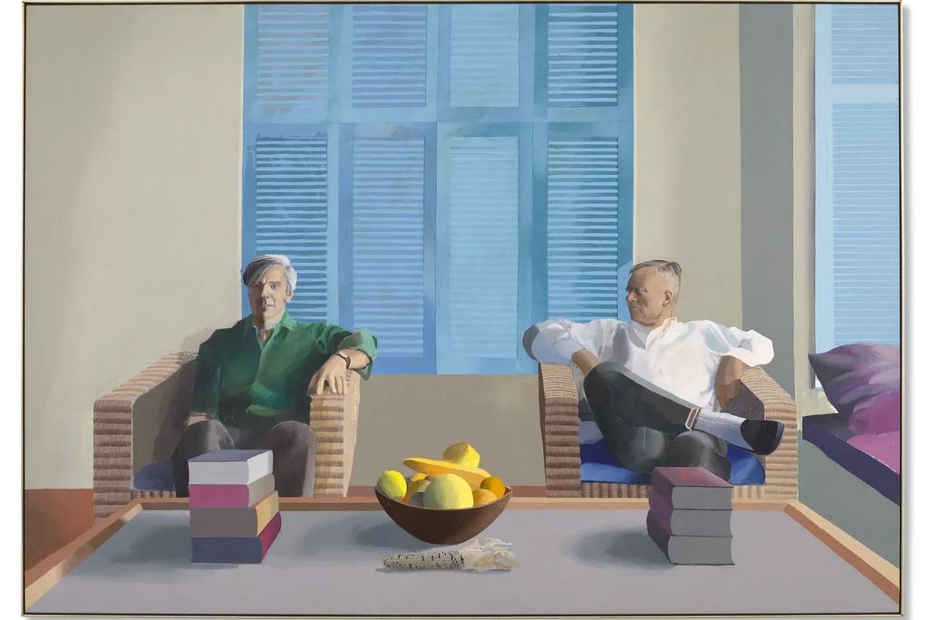 The First of David Hockney’s Famous Double Portraits Is Heading to ...