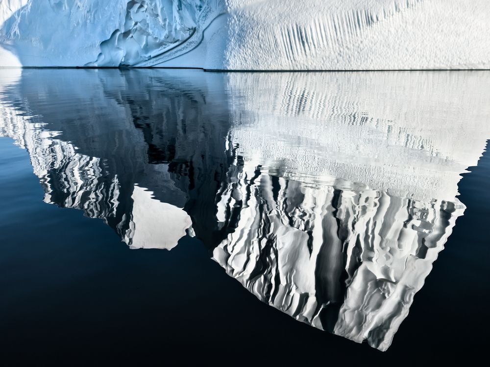 Iceberg V, photographed in Greenland from a zodiac | Smithsonian Photo ...