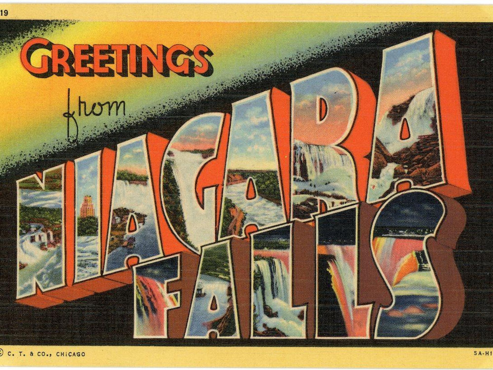 The Immigrant Story Behind the Classic "Greetings From" Postcards