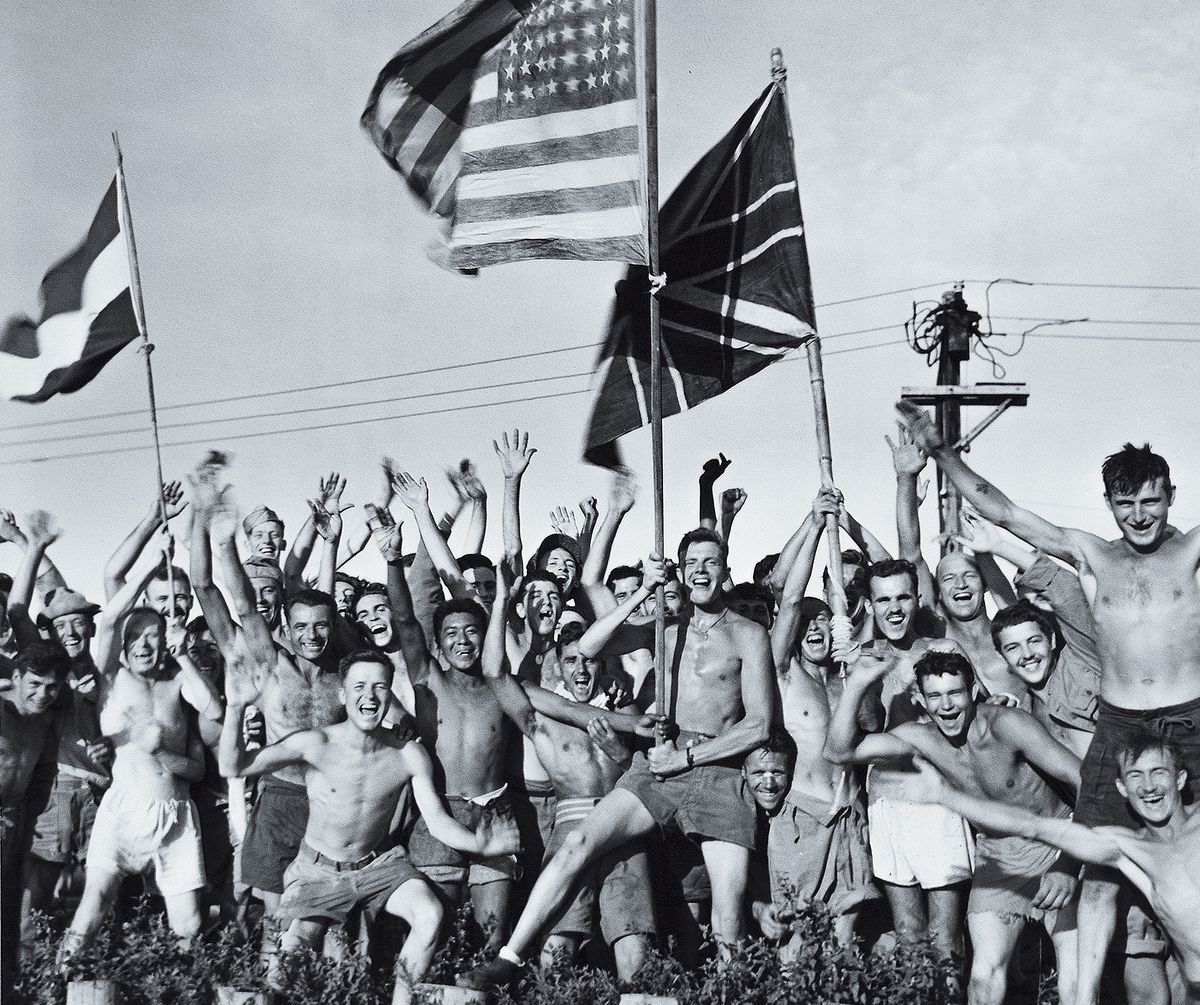 Flag Pow Camp After Surviving POW Camp, Wheaton Man Built A Family