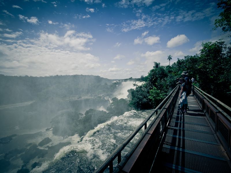 Walking on Iguazu Falls | Smithsonian Photo Contest | Smithsonian Magazine