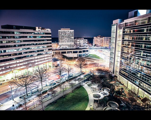 I had always wanted to capture a sky view moment of any city at night ...