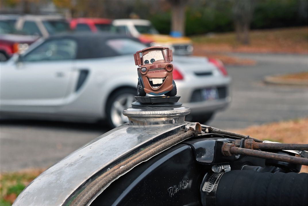 Funny radiator cap for a 1931 Ford Pickup Hot Rod | Smithsonian Photo ...
