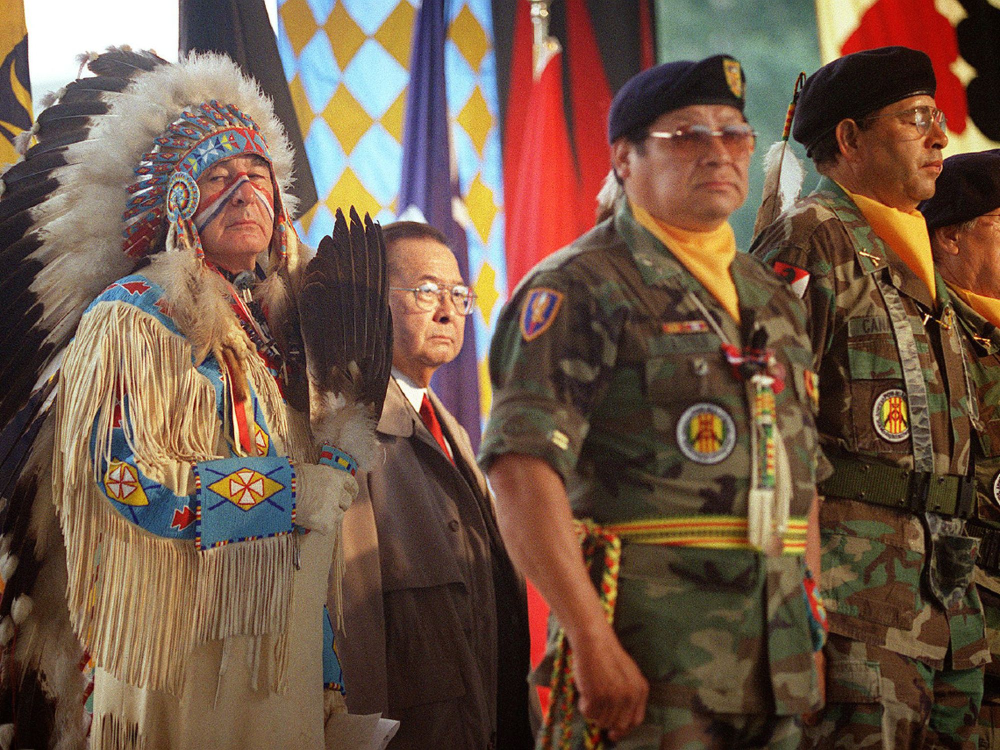 A New Memorial Will Soon Honor the Heroism of Native American Veterans