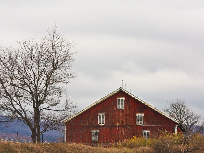 Red Barn on the Ohio Turnpike | Smithsonian Photo Contest | Smithsonian ...
