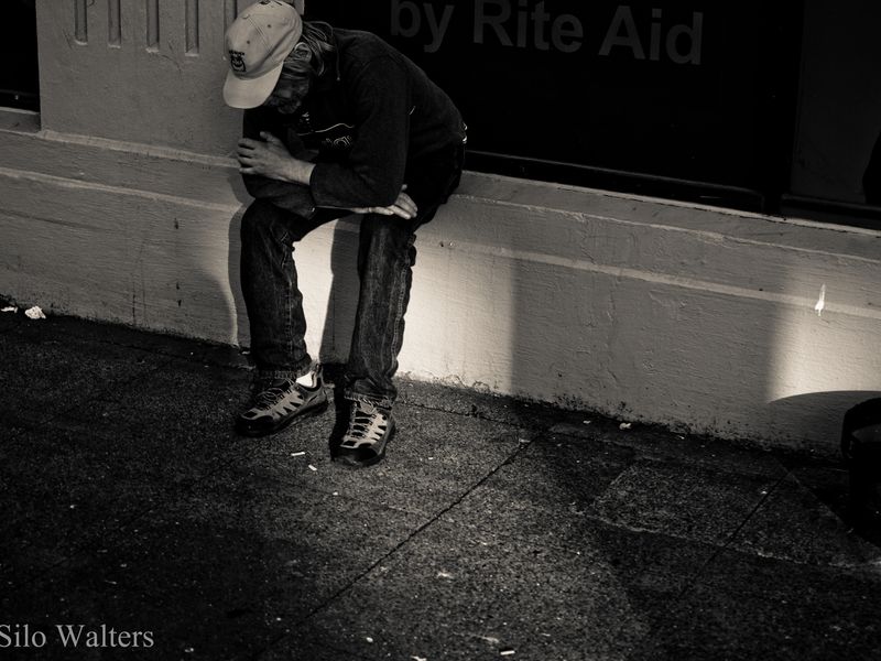 Homeless man on sidewalk. | Smithsonian Photo Contest | Smithsonian ...