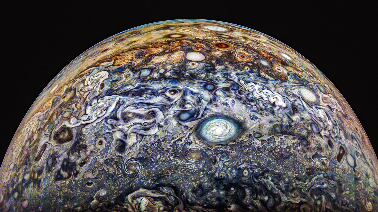 jupiter's surface features