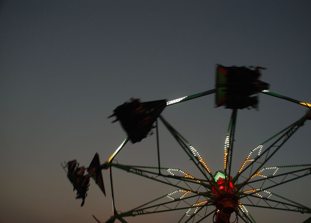 Carnival Ride at Dusk | Smithsonian Photo Contest | Smithsonian Magazine