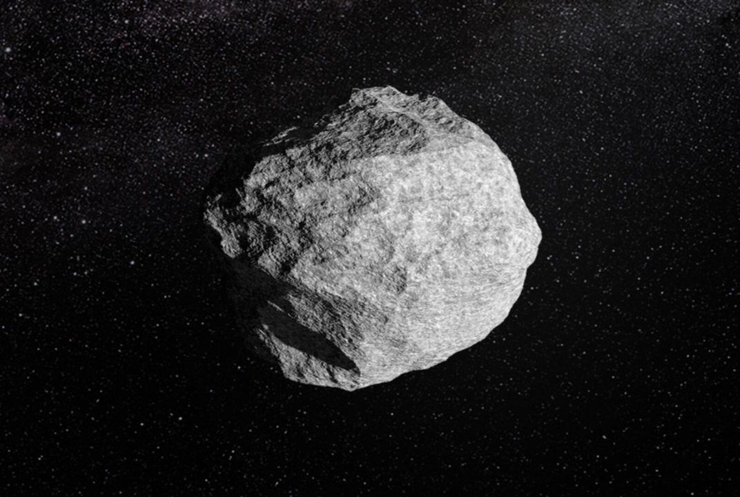 small asteroid impact