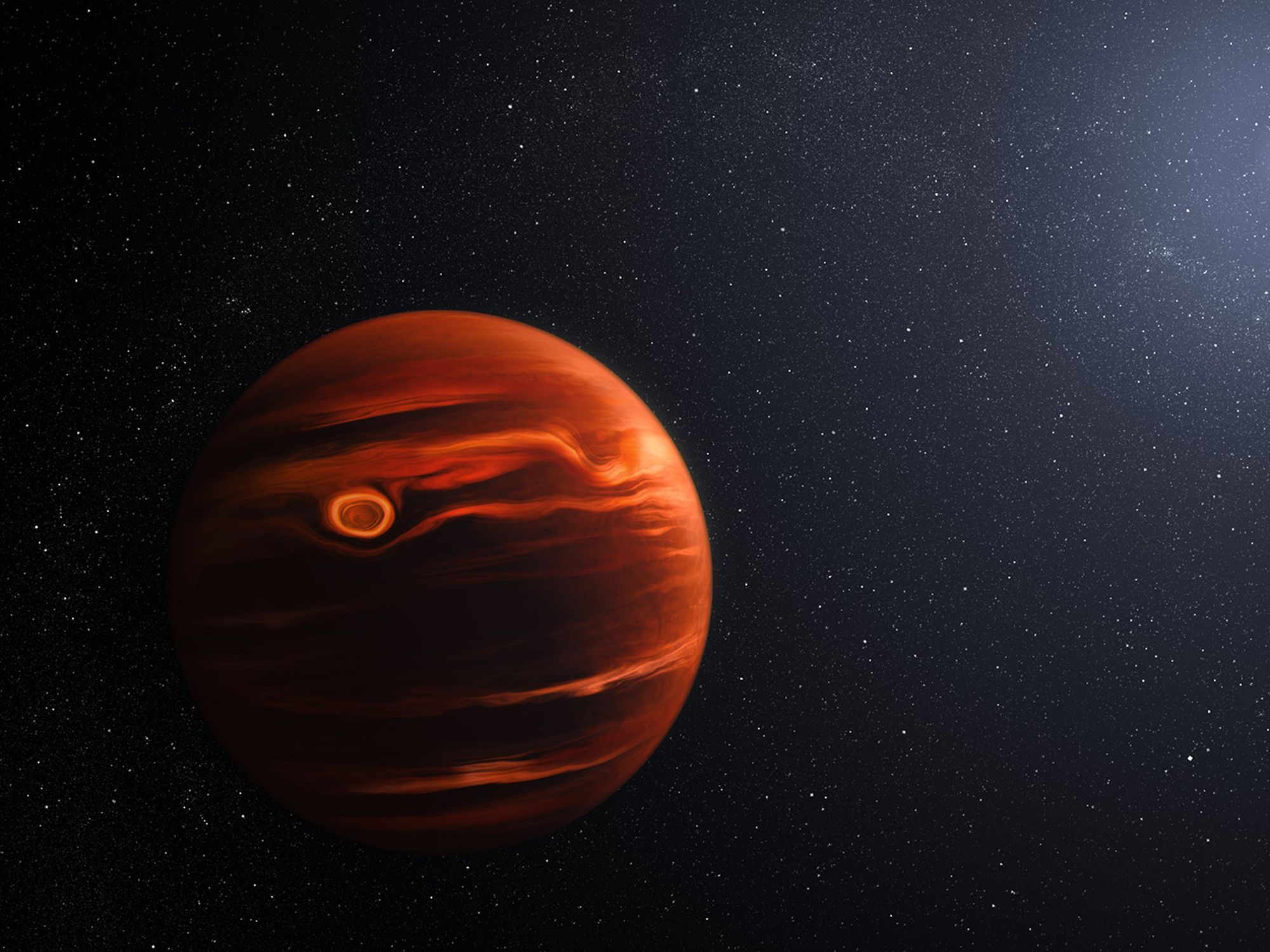 James Webb Telescope Spots Raging Dust Storms on an Exoplanet