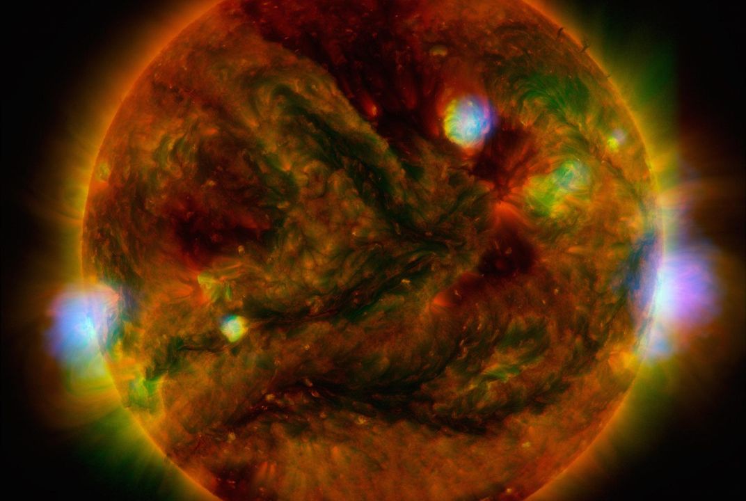 sun through hubble telescope