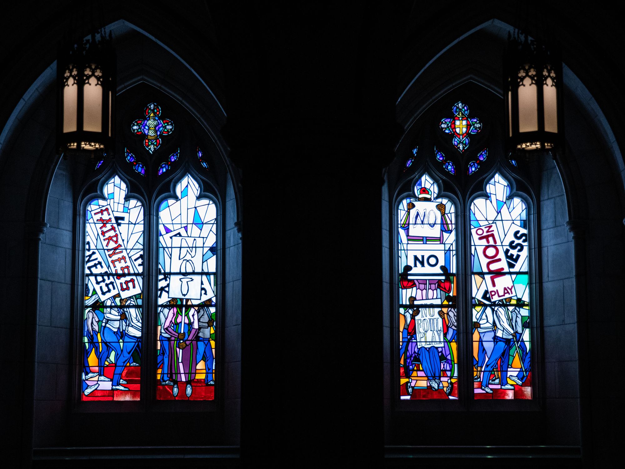 See Washington National Cathedral's New Racial Justice-Themed Stained ...