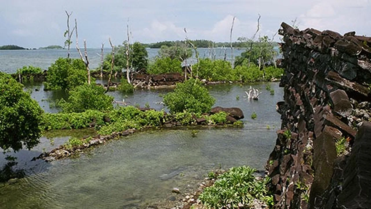 Nan Madol Island From Above