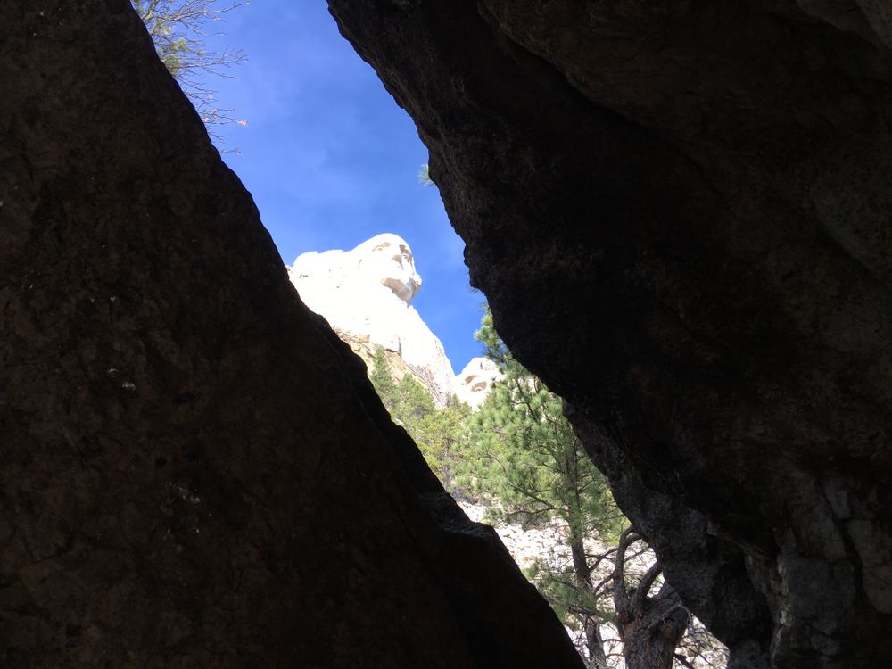 Mt. Rushmore from a Cave Below | Smithsonian Photo Contest ...