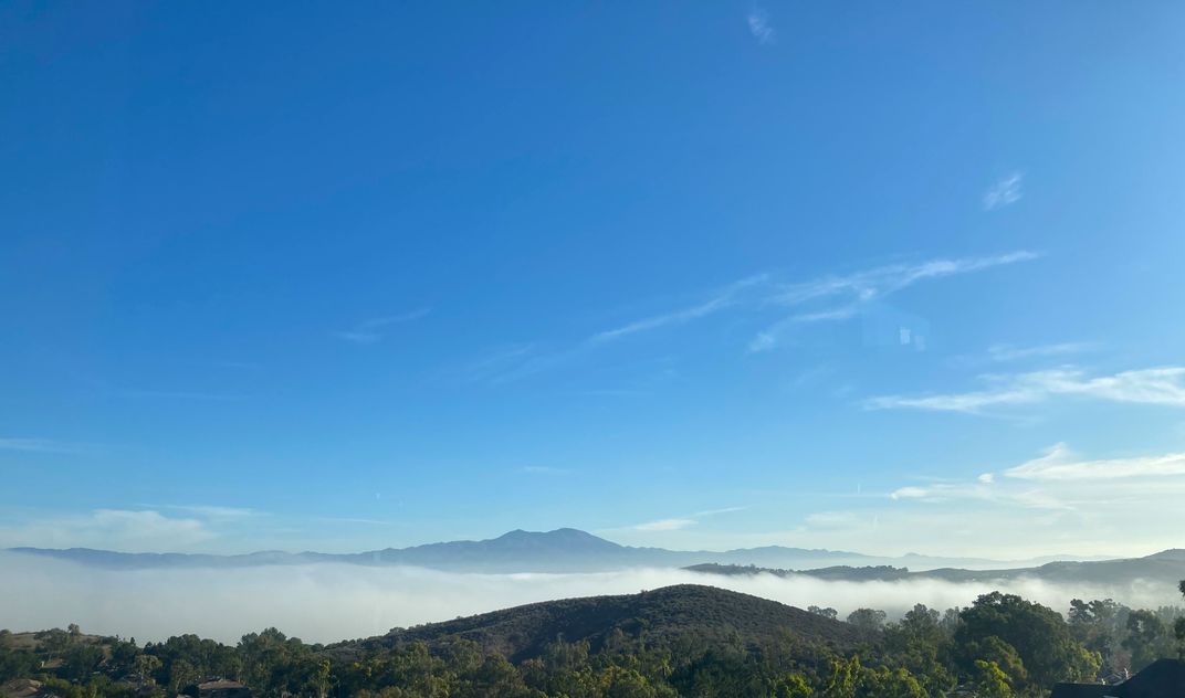 Low lying clouds. | Smithsonian Photo Contest | Smithsonian Magazine