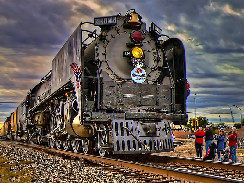 Union Pacific, Engine 844 The Days of Steam Engine 844 visited Arizona ...