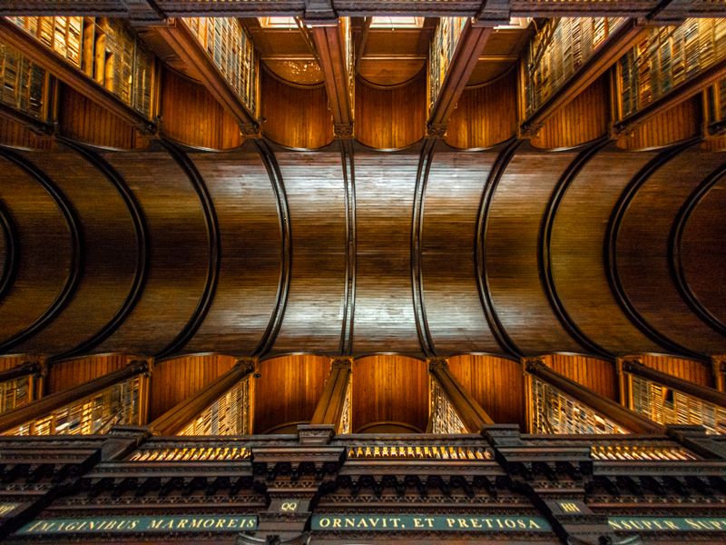 Trinity College Library, Looking Up | Smithsonian Photo Contest ...