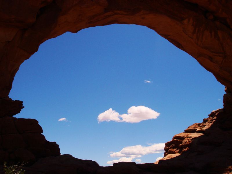 Arch-framed clouds. | Smithsonian Photo Contest | Smithsonian Magazine