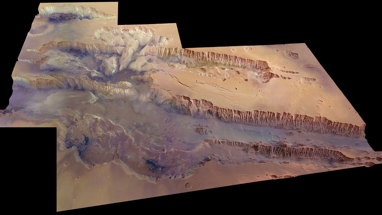 mars canyon name