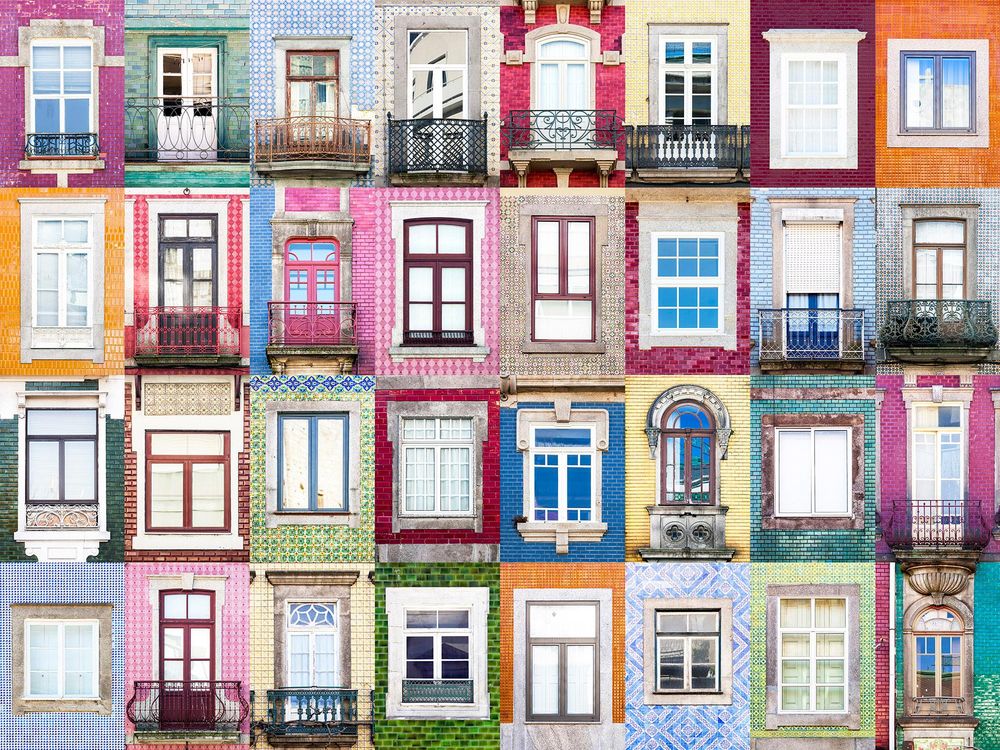 These Window Collages Are Serious Eye Candy