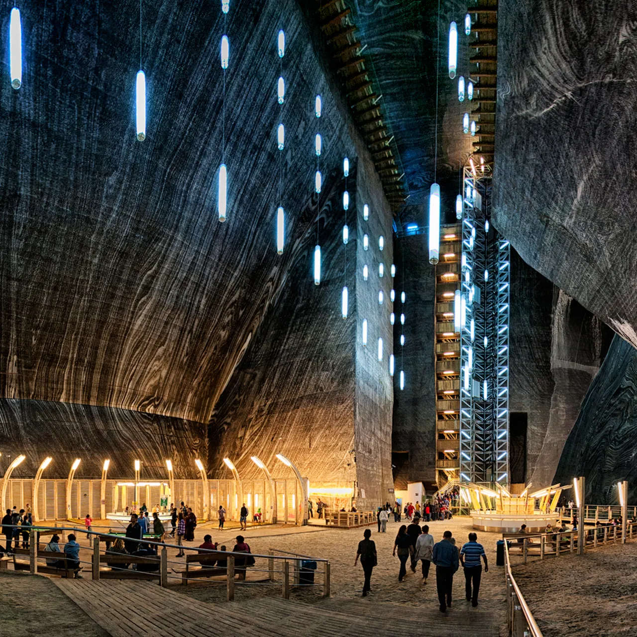 inside salt mines