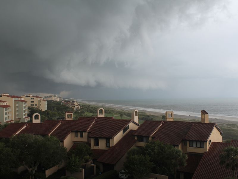 Squall Line over Ocean | Smithsonian Photo Contest | Smithsonian Magazine
