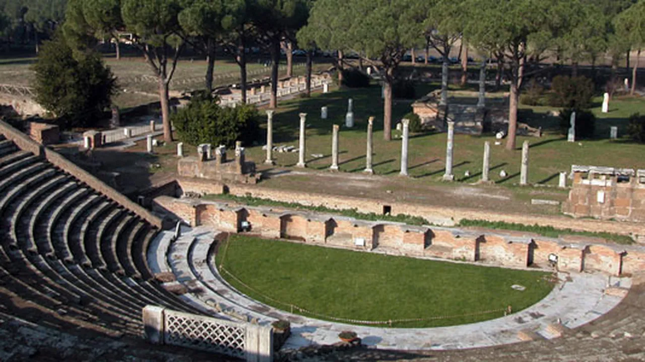 Old Rome Port Of Otia