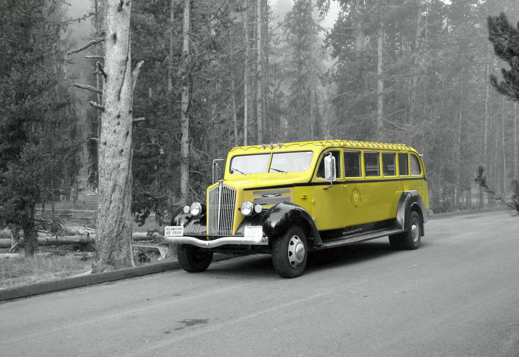 1937 Yellowstone tour bus | Smithsonian Photo Contest | Smithsonian ...