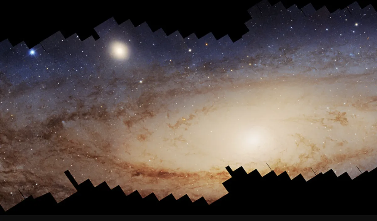 Nasa Andromeda Galaxy 100 Million Stars Missing': Hubble's Andromeda