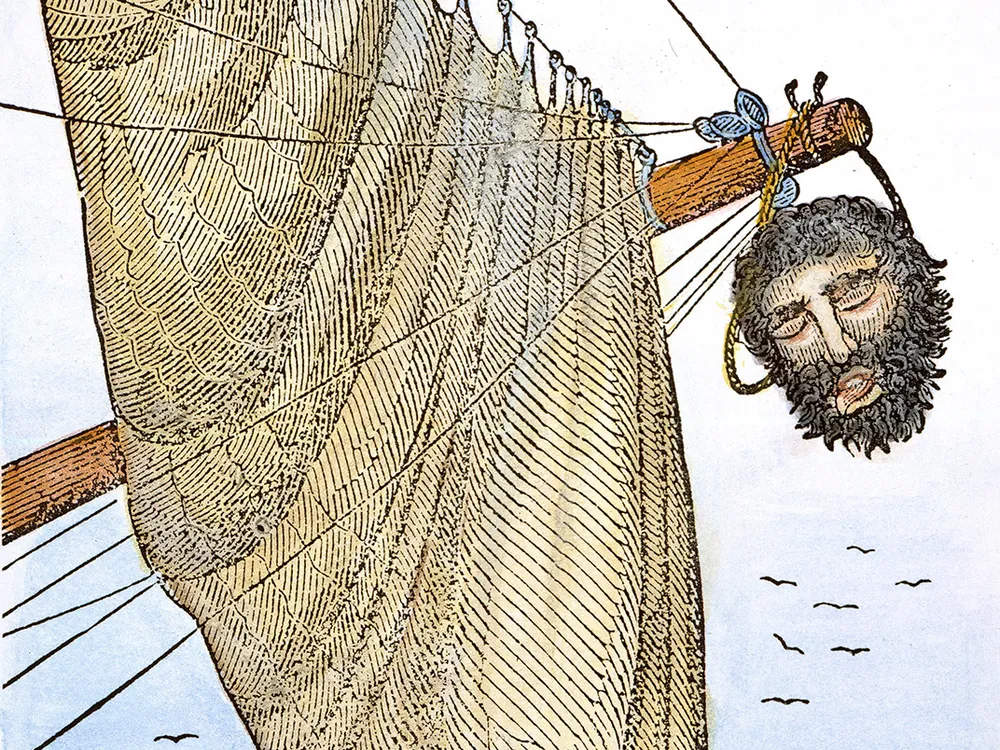 when did blackbeard kill thatch