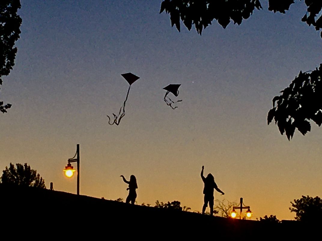 Kites at Sunset | Smithsonian Photo Contest | Smithsonian Magazine