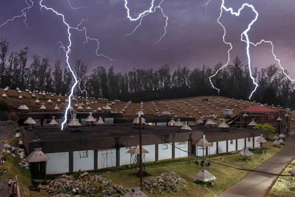 is the thunderstorm over