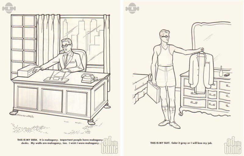 sketch coloring book