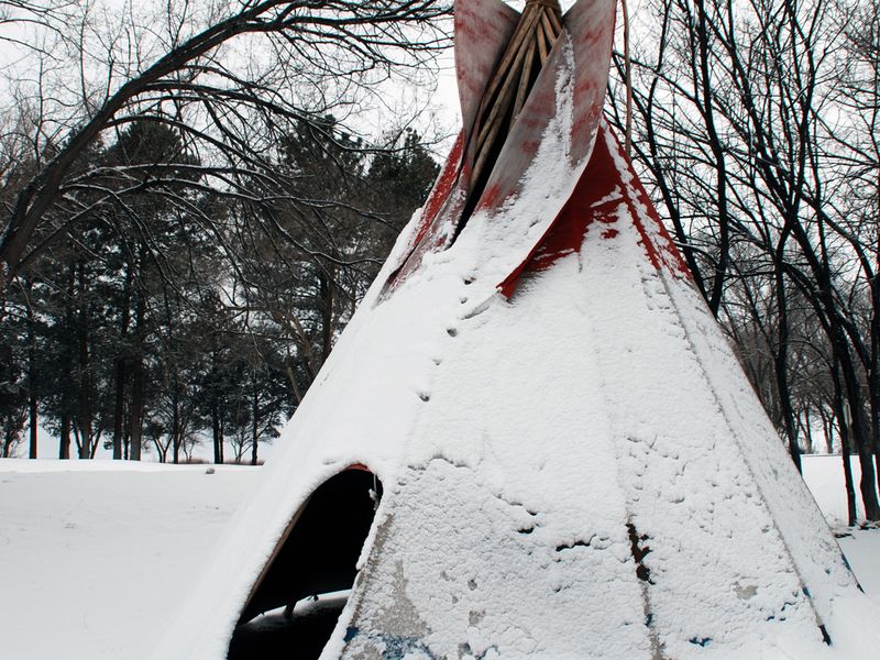 Winter Tipi at the Ute Indian Museum | Smithsonian Photo Contest ...
