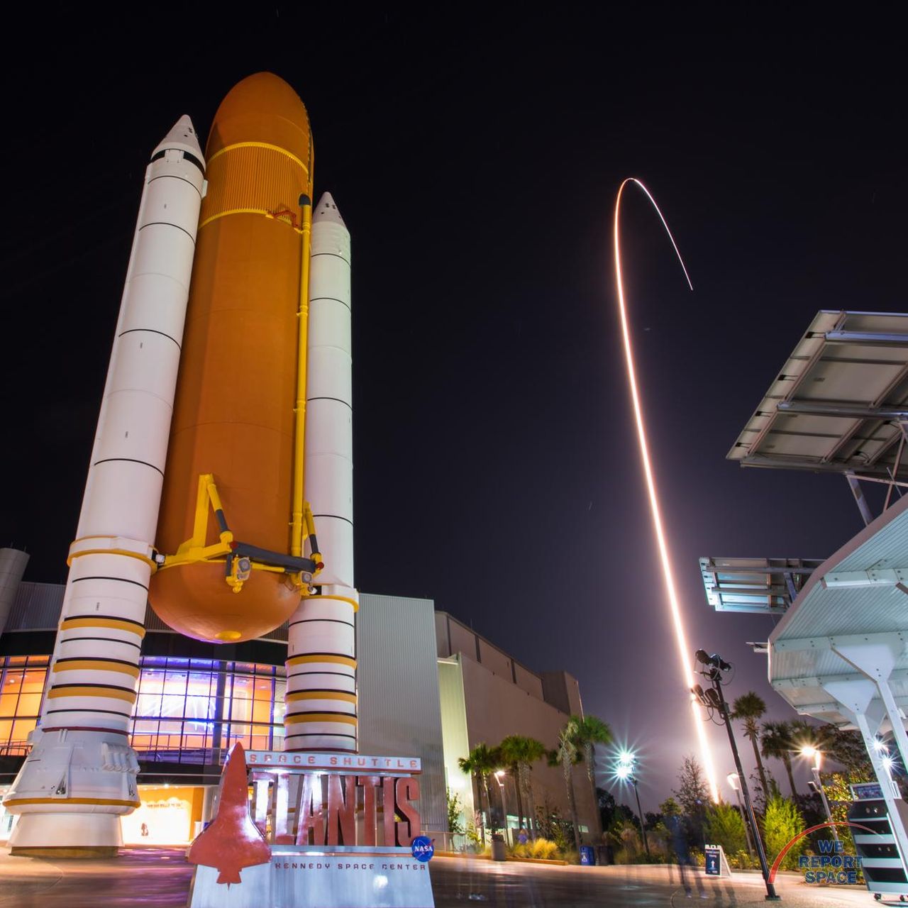 space shuttle viewing