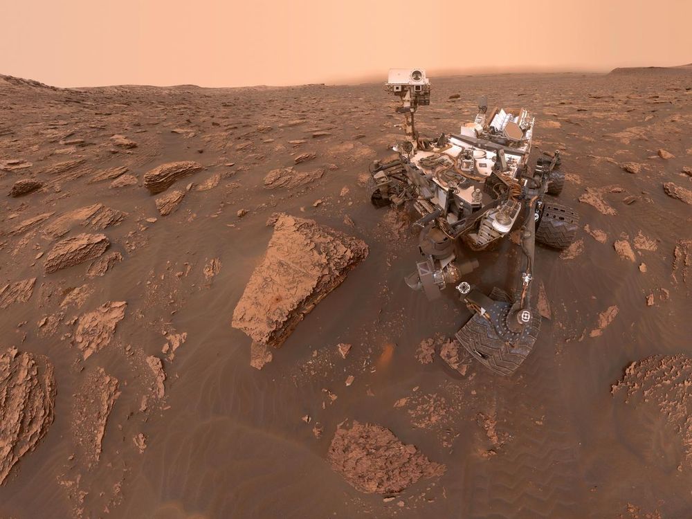 Curiosity Rover Spots Ancient Water Ripples on Mars, Hinting at a Past ...