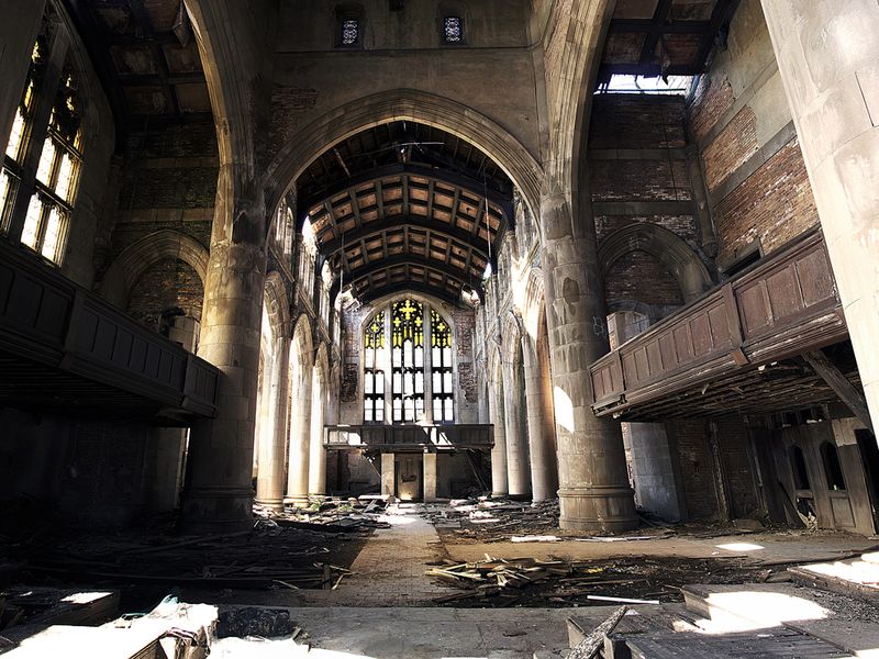 A Beautiful Abandoned Church in Gary Indiana. Goes to show how much ...