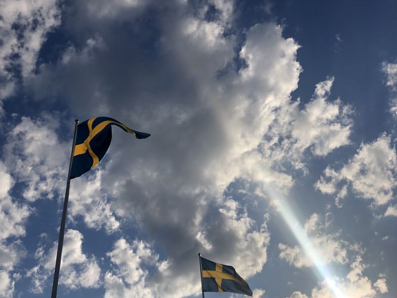 Swedish flags flying at Skansen. | Smithsonian Photo Contest ...