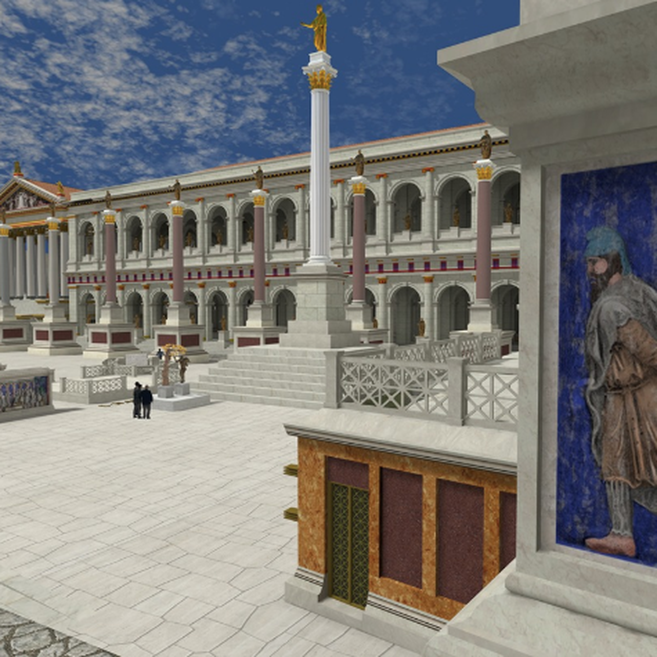 Roman Monuments In Rome