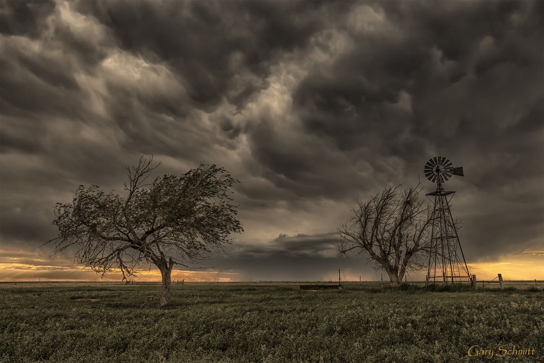 Chasing a monsoon Storm near Grady Nm this peaceful scenic shot just ...