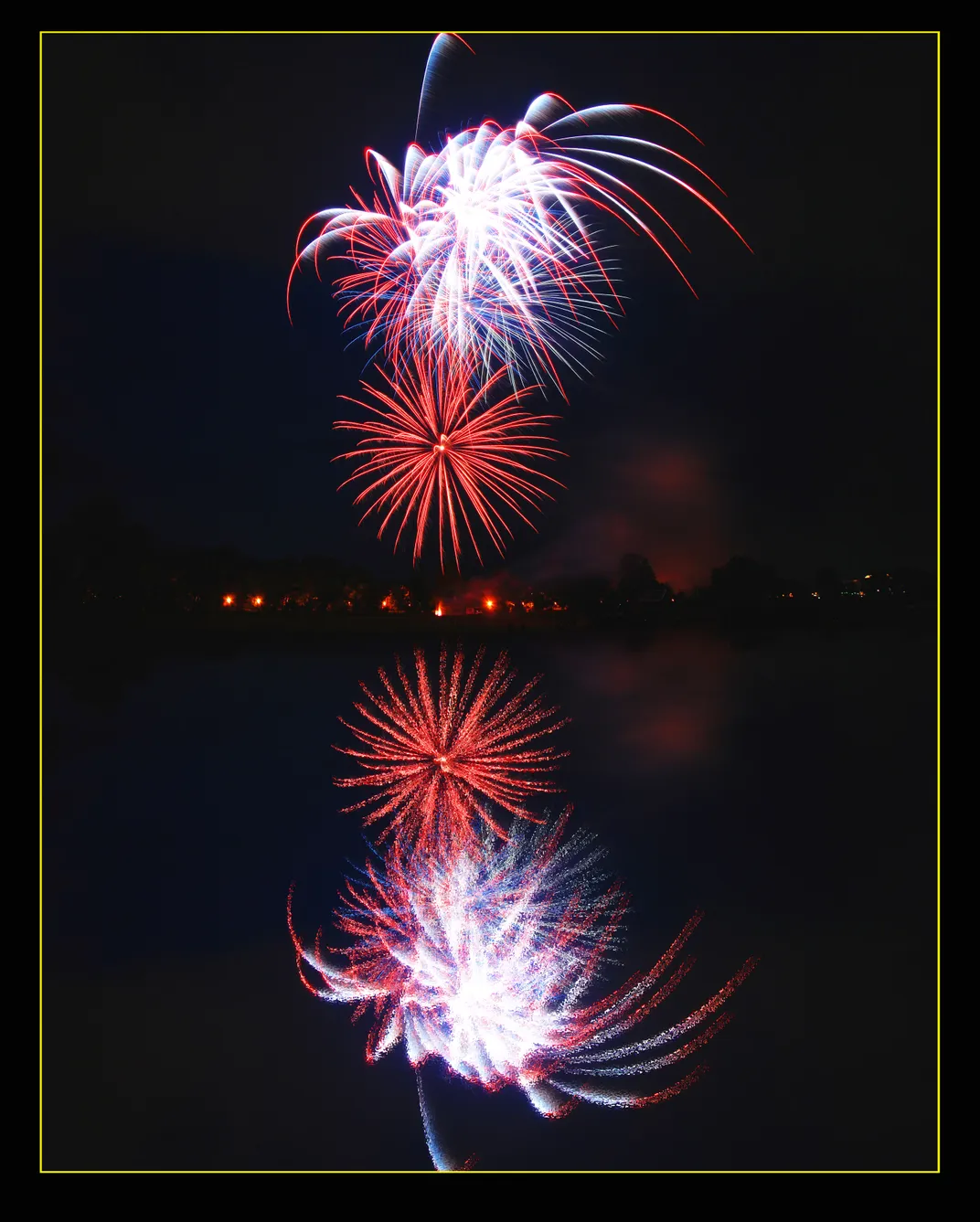 It was a beautiful night for 4th of July fireworks in our central ...