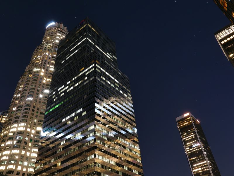 Downtown LA Buildings at night | Smithsonian Photo Contest ...