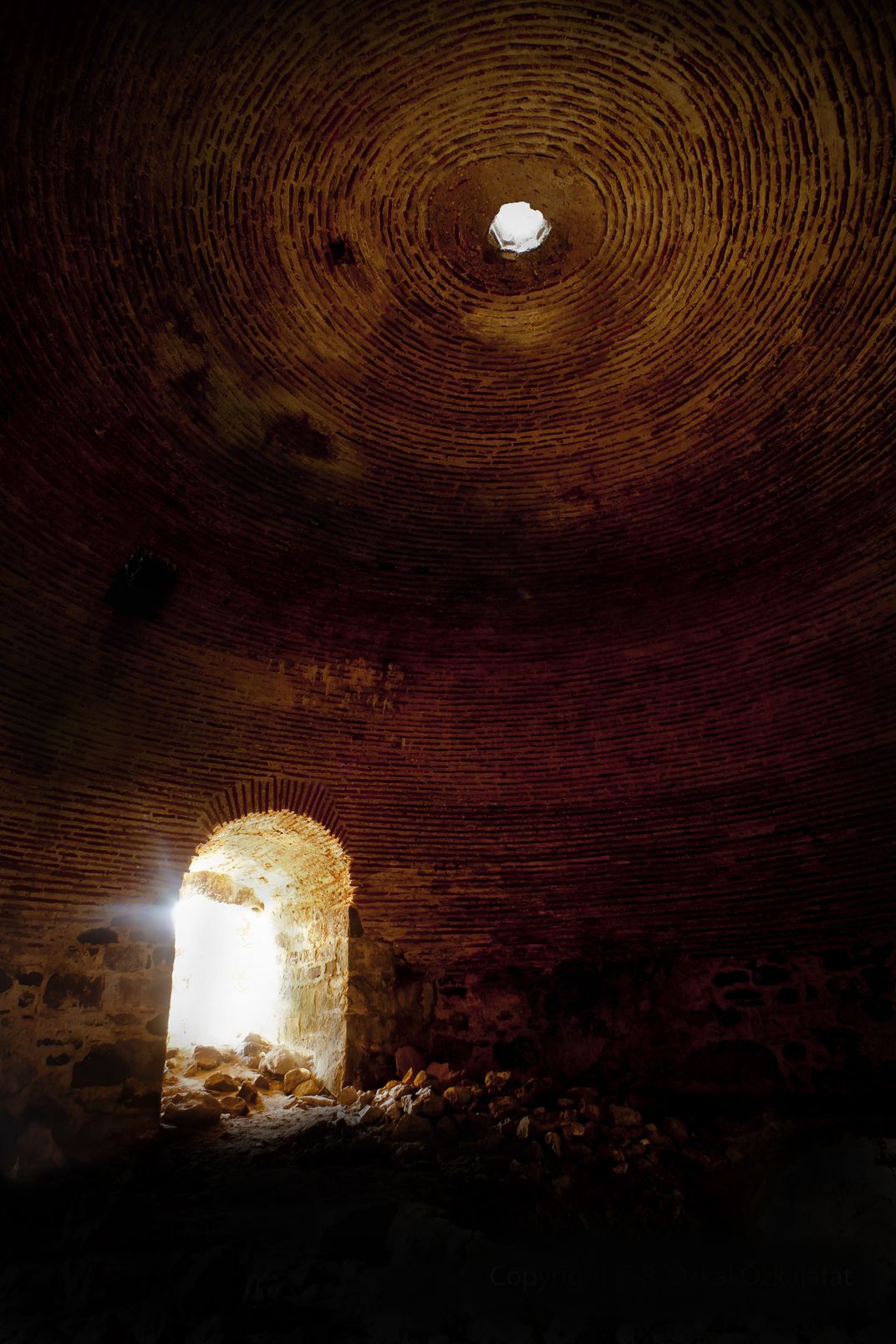 Interior Castle Remains of Rumeli Feneri | Smithsonian Photo Contest ...