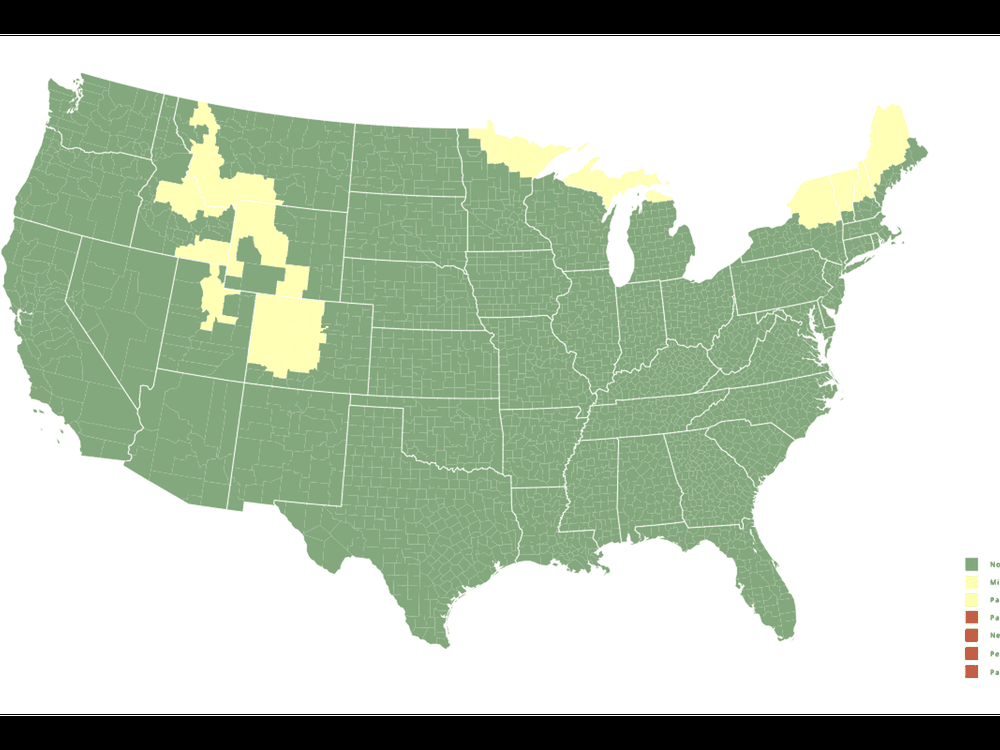 Fall Color Peak Map 2017 Fall Leaves Reach Peak Color During Next 2 3