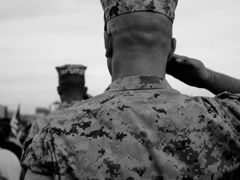 Marines salute | Smithsonian Photo Contest | Smithsonian Magazine