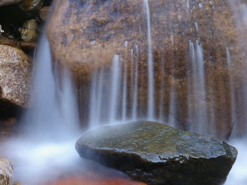 My son and I hiked to Reavis Falls in the Superstition Wilderness area ...