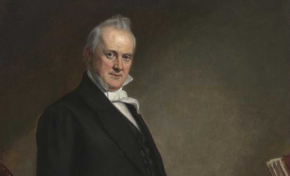 James Buchanan With His Family Obituary Of James W. Buchanan | Jacob A