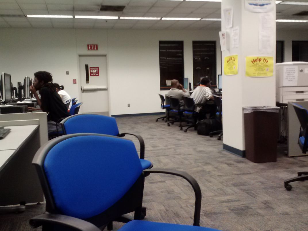 Studying at the NJIT library. | Smithsonian Photo Contest | Smithsonian ...