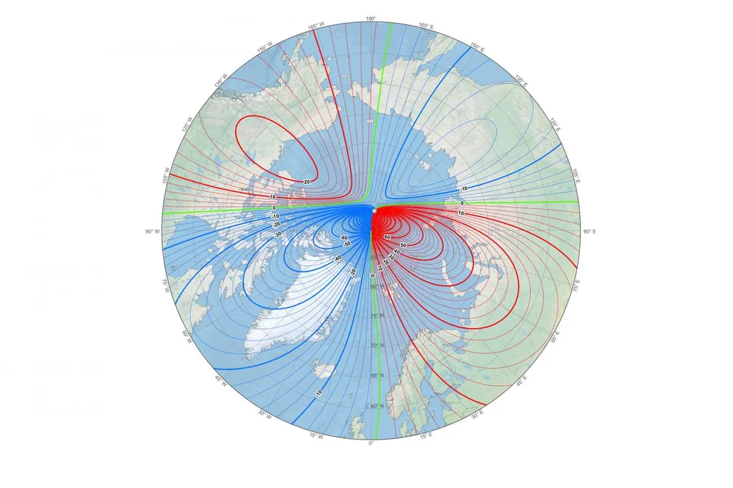 Magnetic North Is Cruising Toward Siberia, Puzzling Scientists